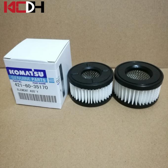 Elemento 421-60-35170 de Hydraulic Breather Filter del excavador de ...